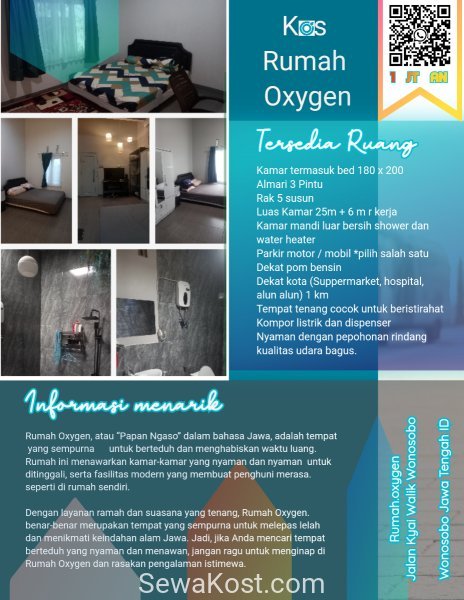 Kos Deluxe Wonosobo Terjangkau - Kost Putra Jawa Tengah, Wonosobo Murah