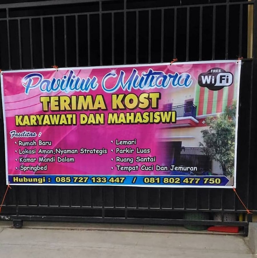 Kost putri paviliun mutiara - Sewa Kost