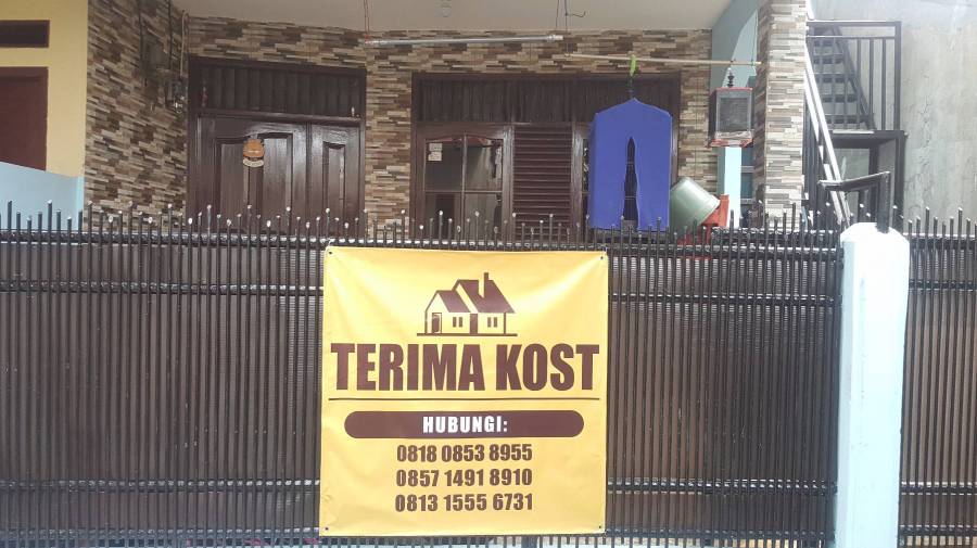 Contoh banner terima kost - KelolaPro