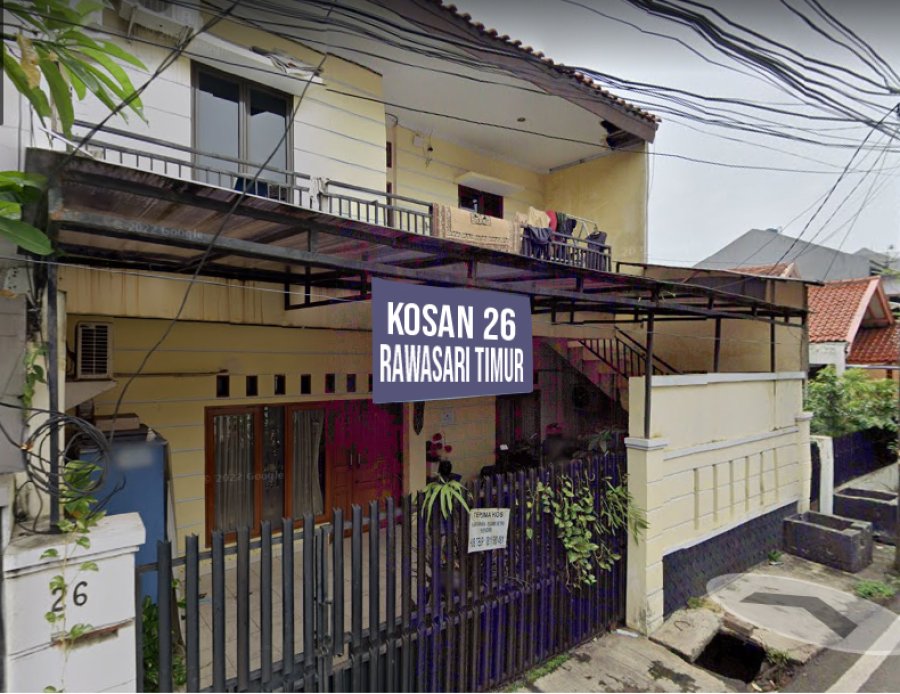 KOSAN RAWASARI 26 - Kost Cempaka Putih Jakarta Pusat