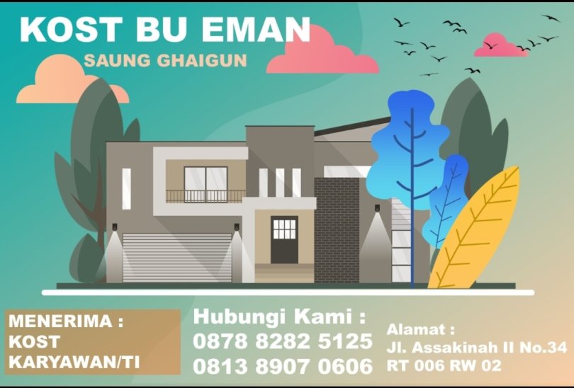 Kost Di Kebagusan - Kost Pasar Minggu Jakarta Selatan